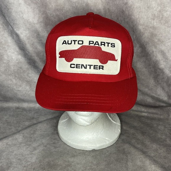 Pennant Winner | Accessories | Vintage Auto Parts Center Trucker Hat ...